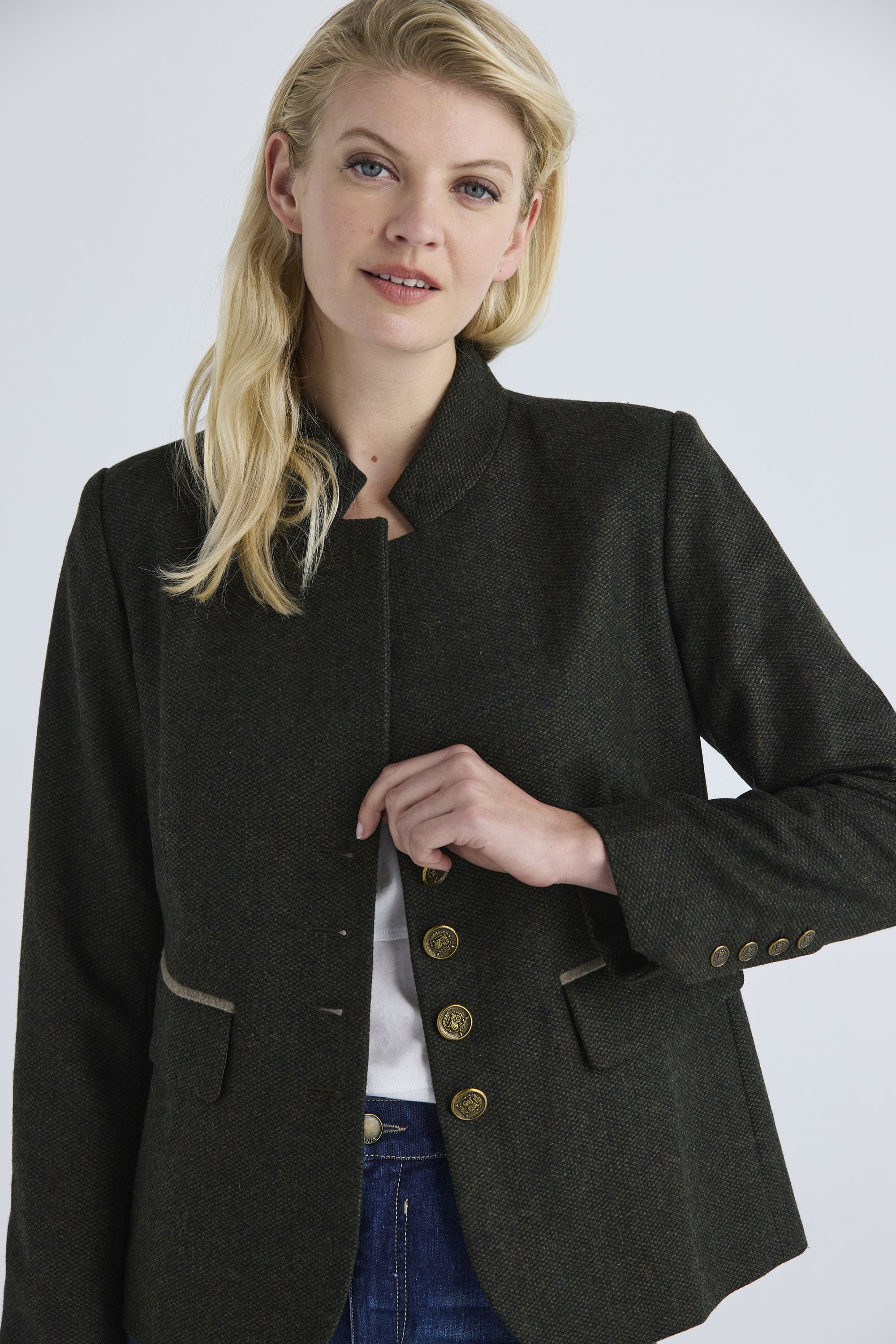 Jackets Vests Coats - SADDLE JACKET - Hartleys Fashion