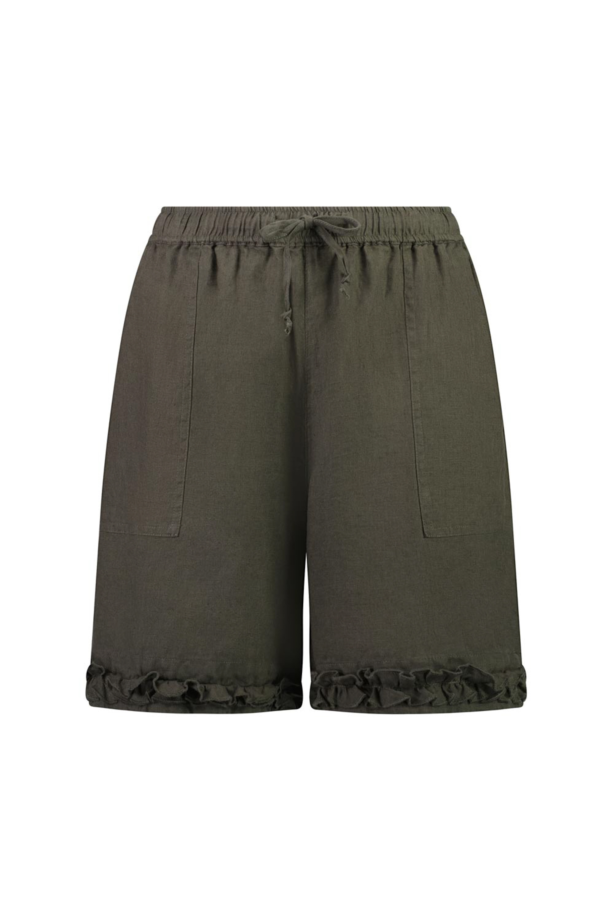 Shorts - RUFFLE SHORT - Hartleys Fashion