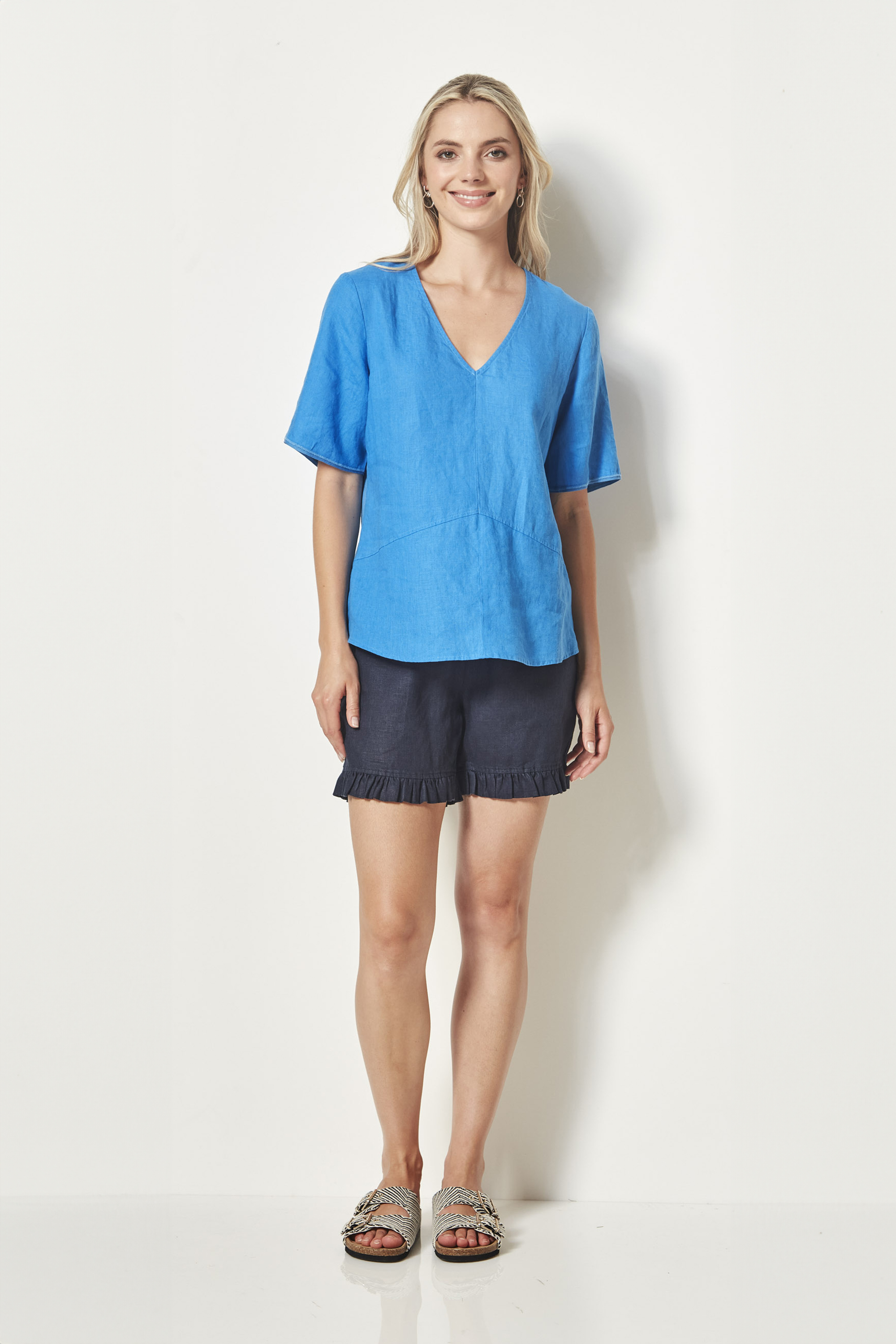 Shorts - FRILL SHORT - Hartleys Fashion