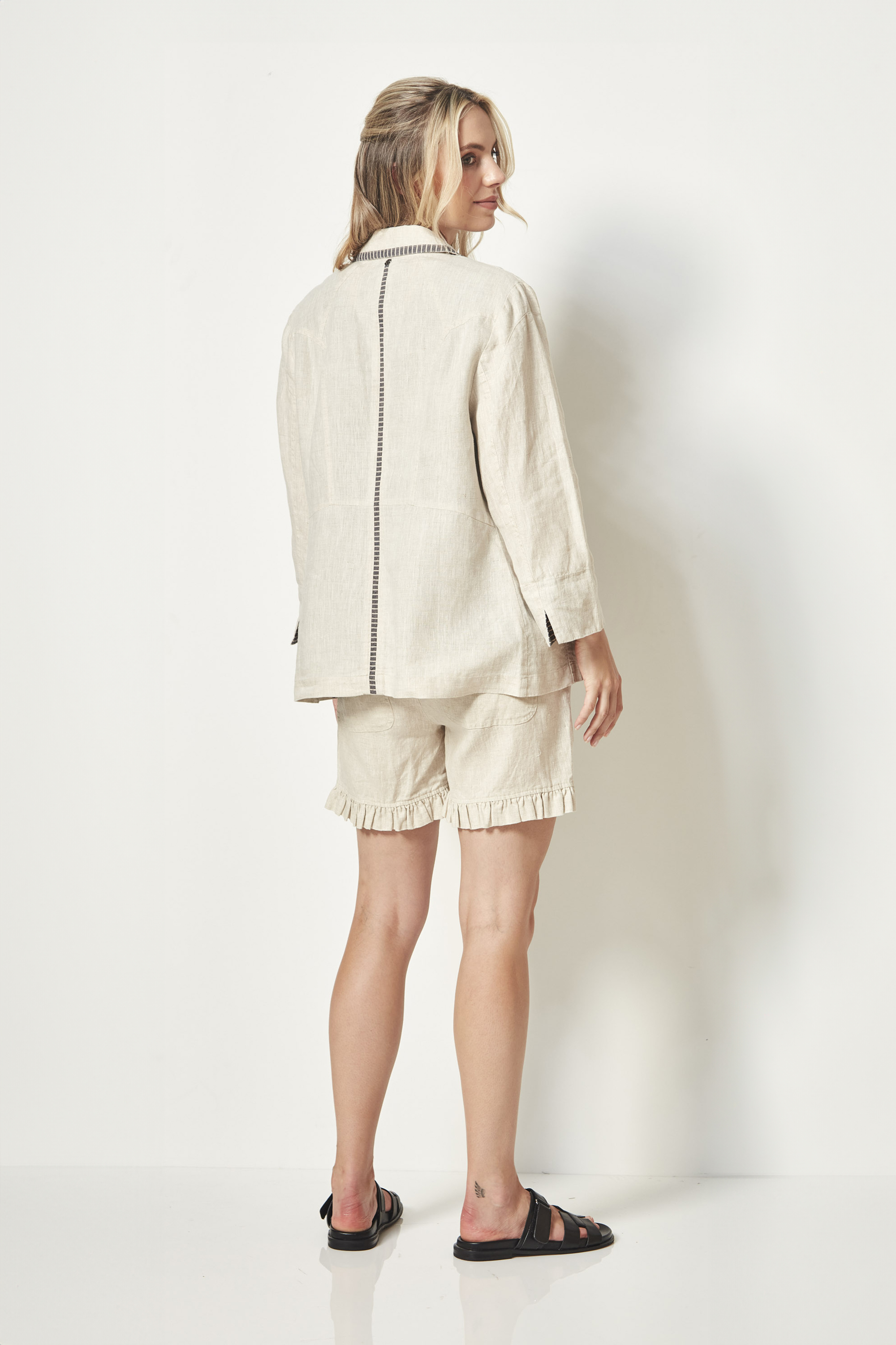 Shorts - FRILL SHORT - Hartleys Fashion