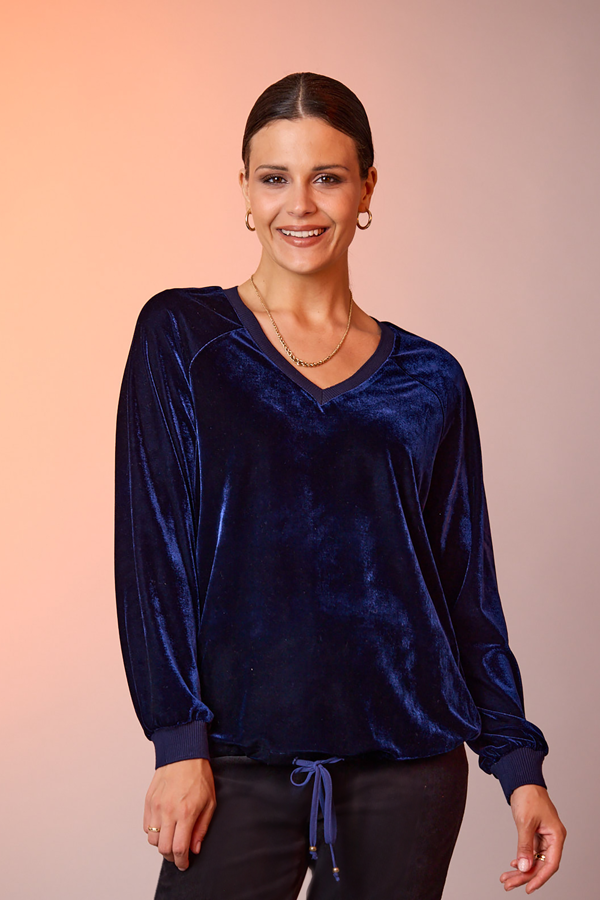 Sale - VELVET TOP - Hartleys Fashion