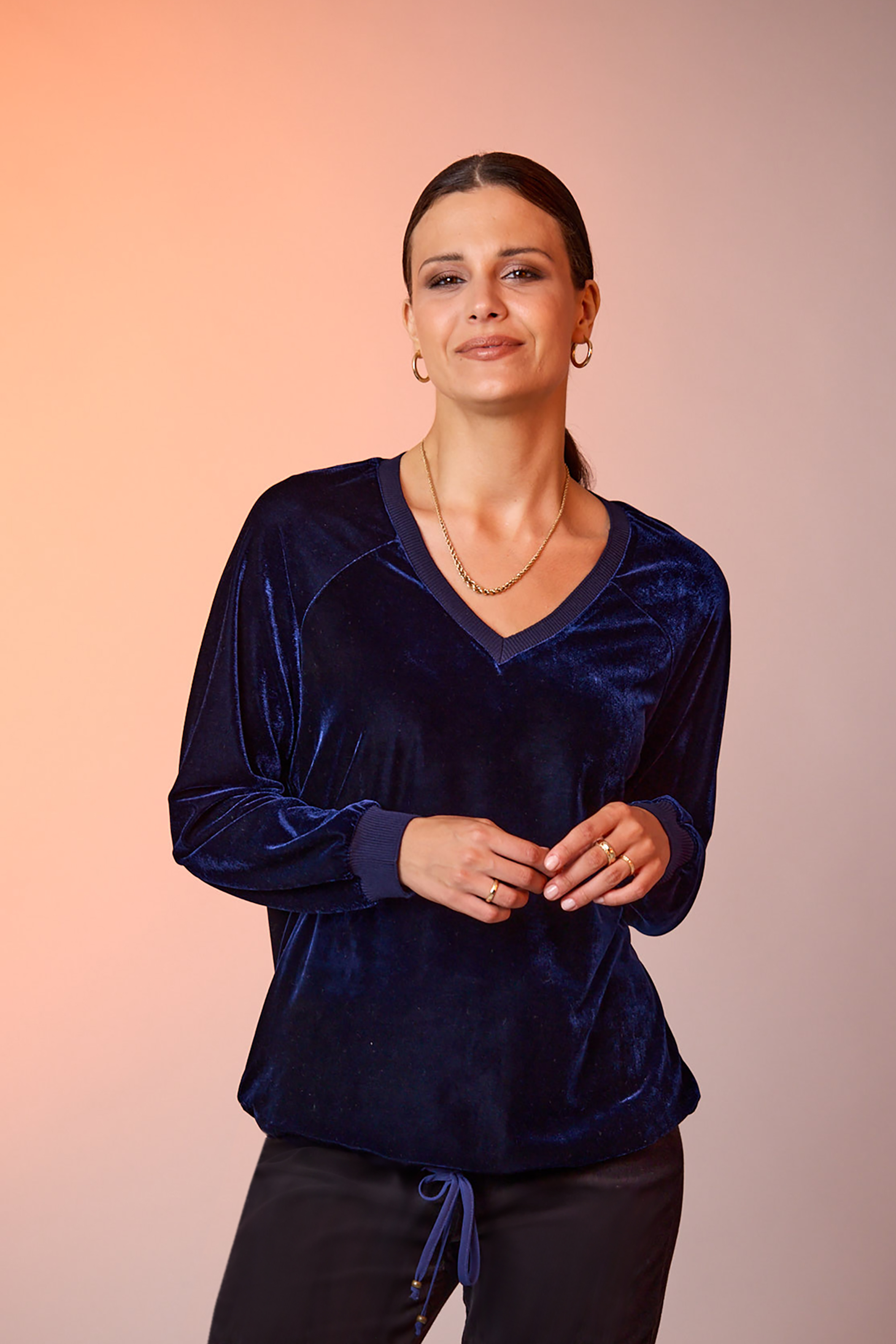 Sale - VELVET TOP - Hartleys Fashion