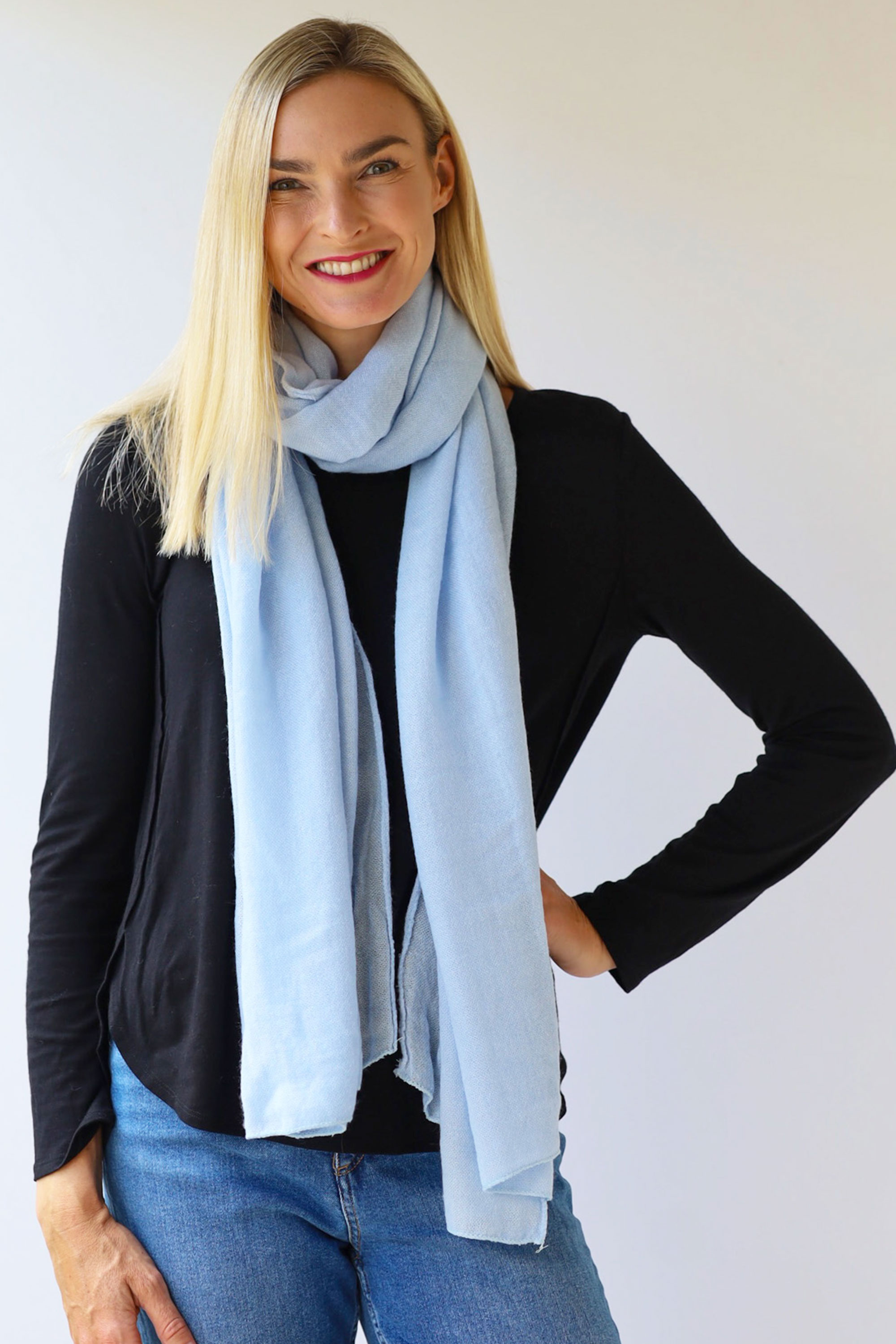 New Arrivals - PLAIN SOFT SCARF - Hartleys Fashion