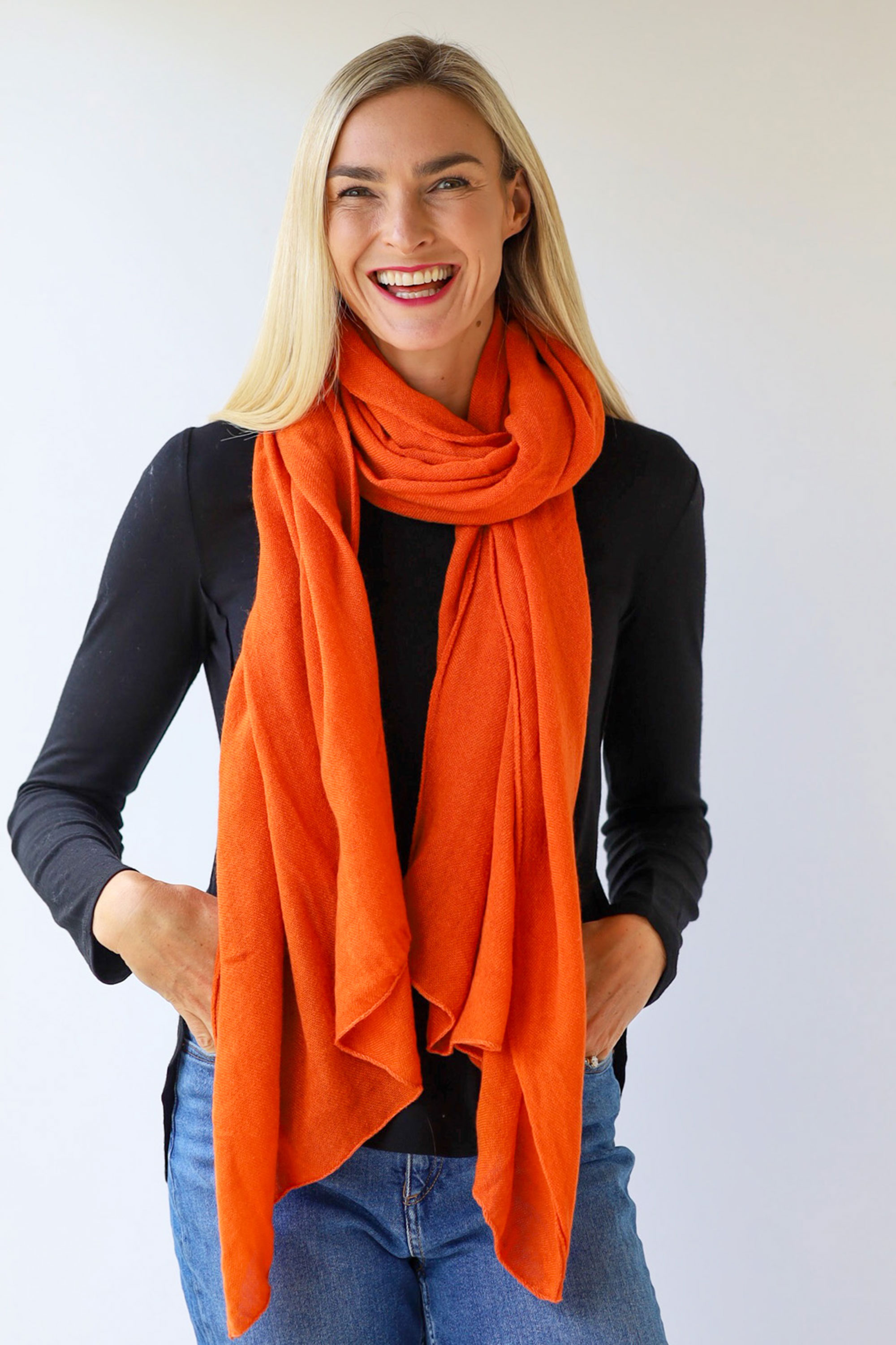 Accessories - PLAIN SOFT SCARF - Hartleys Fashion