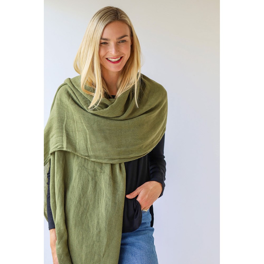 Accessories - PLAIN SOFT SCARF - Hartleys Fashion