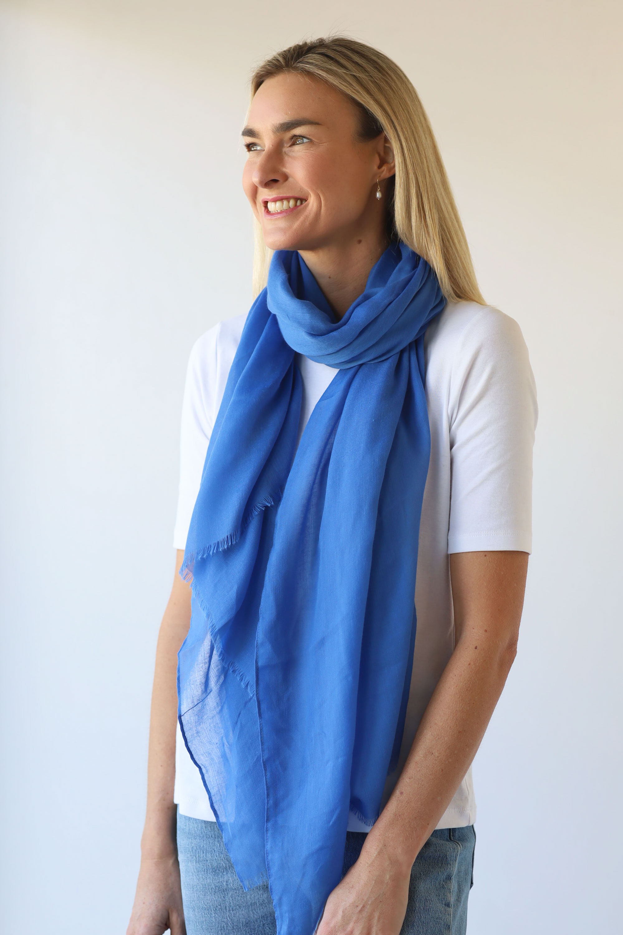 Accessories - PLAIN SCARF - Hartleys Fashion