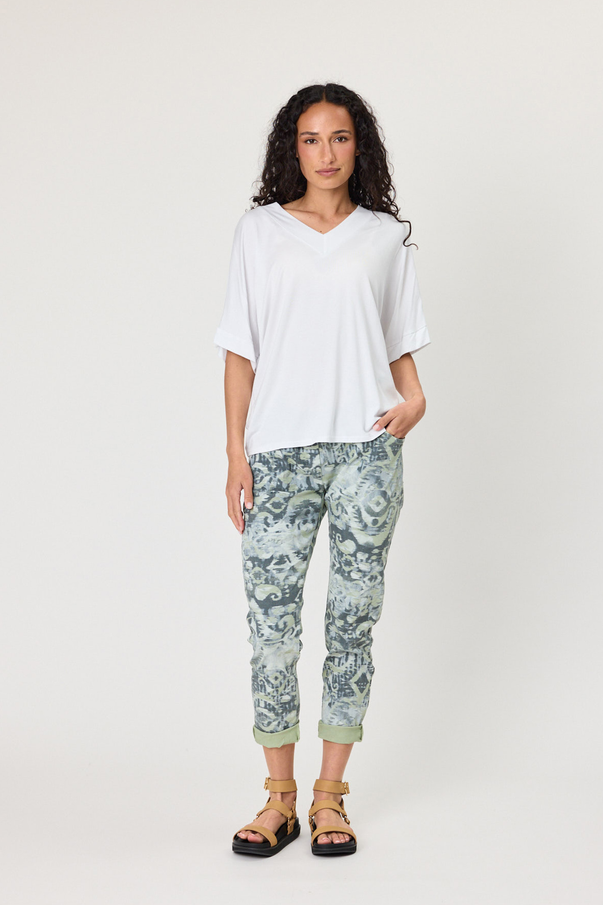 Tops And Tees - MODAL TEE - Hartleys Fashion