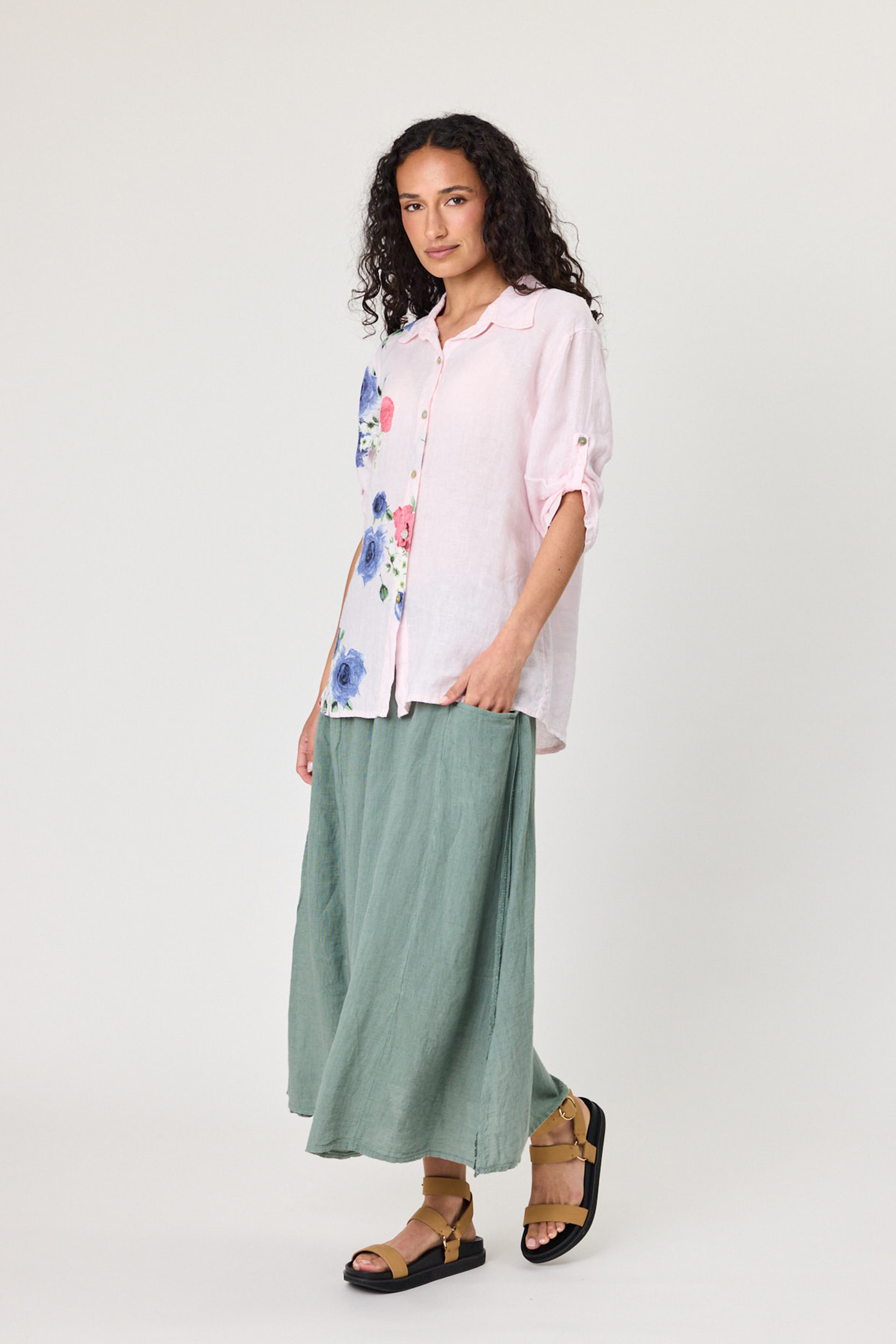 Simply Linen - TOSCANA SHIRT - Hartleys Fashion