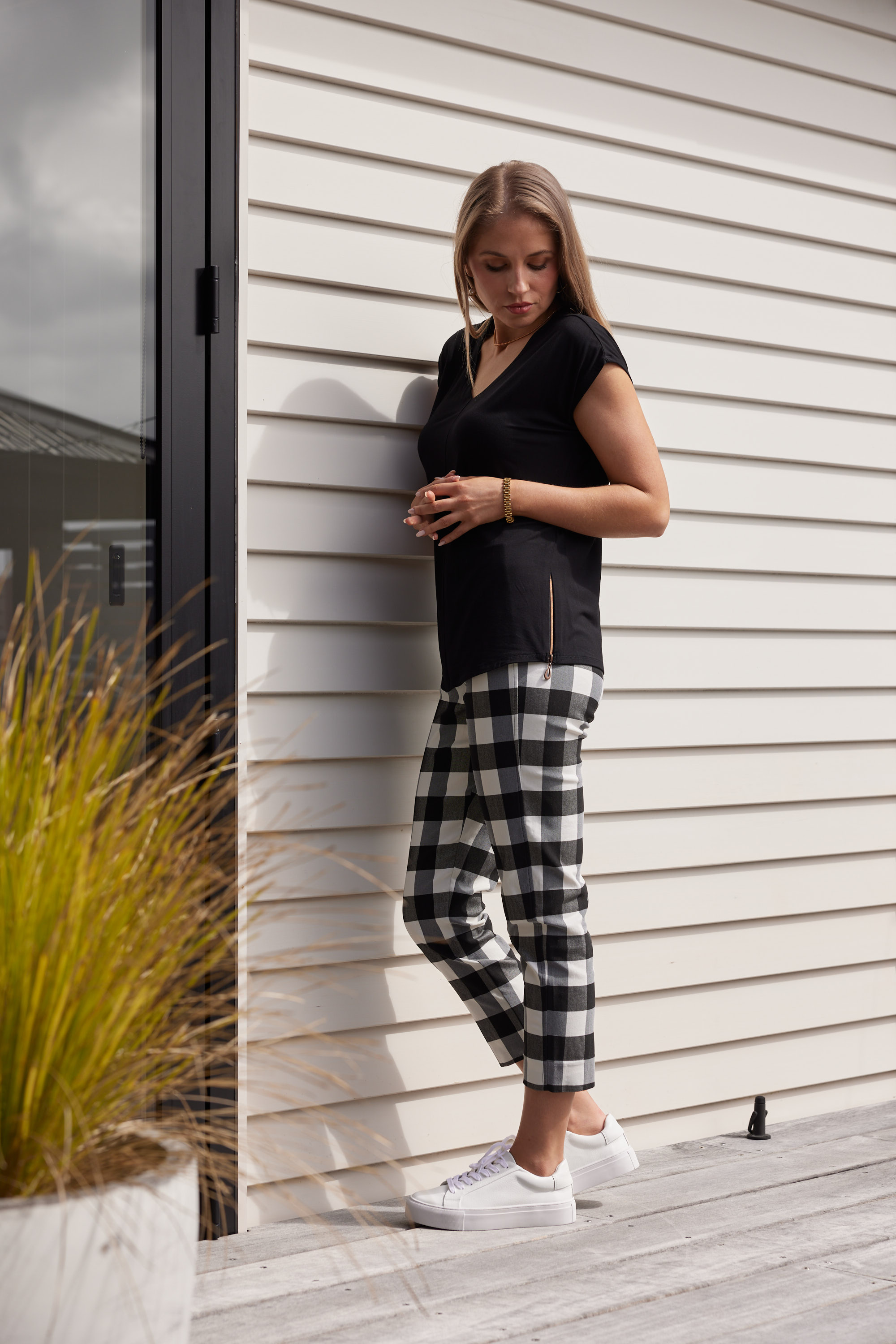 Vincent - BOSTON ZIP TOP - Hartleys Fashion