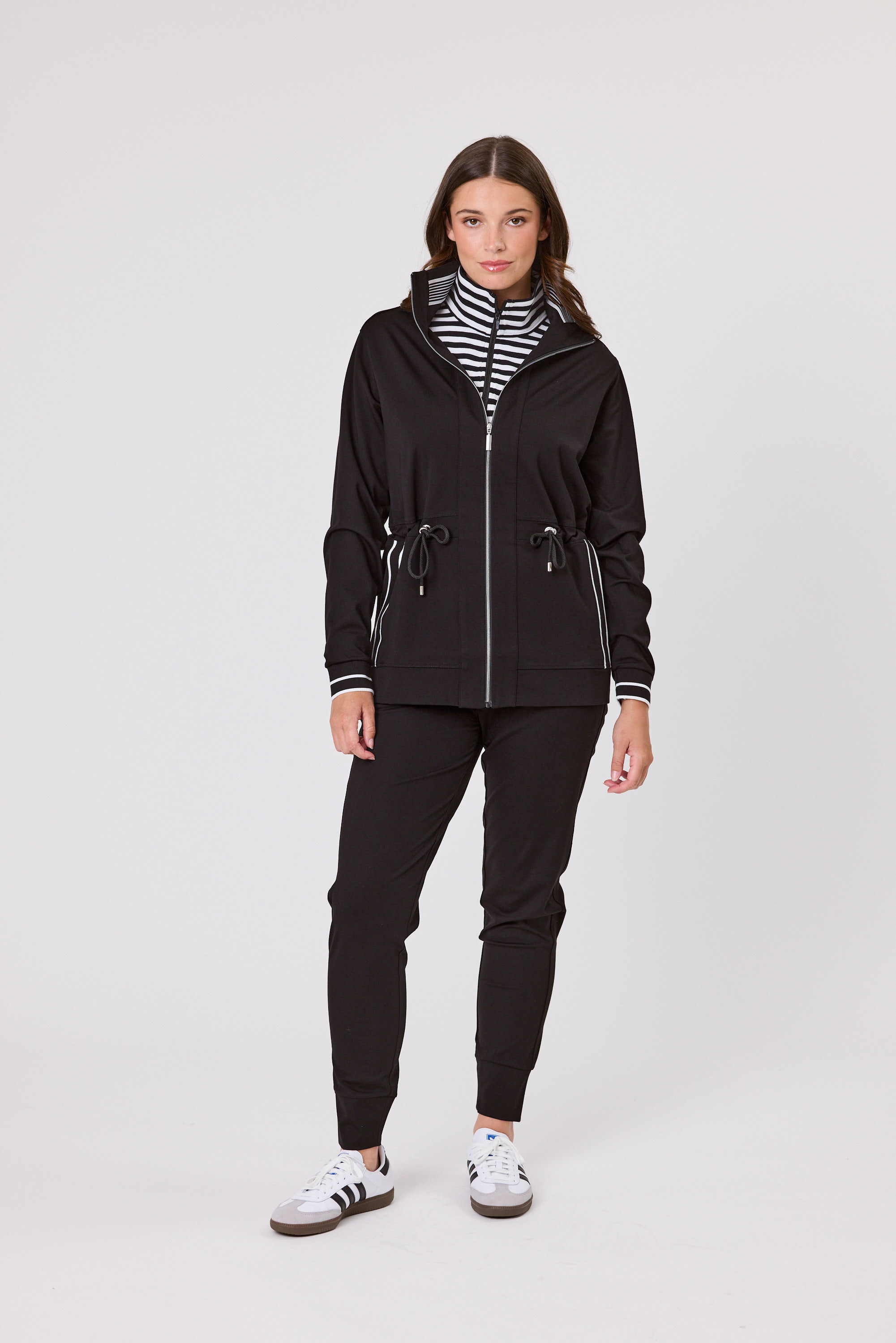 Jackets Vests Coats - SIDE LINE JACKET - Hartleys Fashion