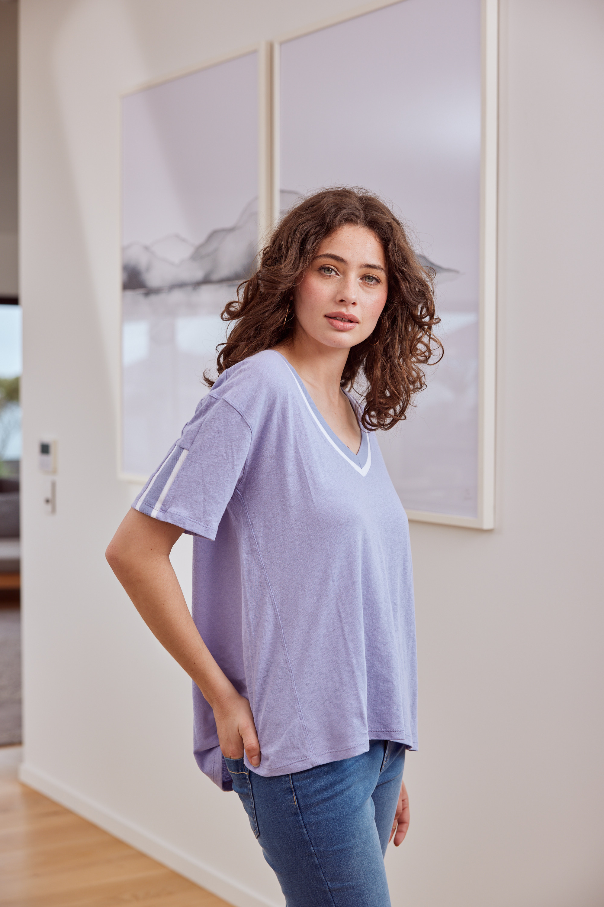 Tops And Tees - ESCAPE TOP - Hartleys Fashion