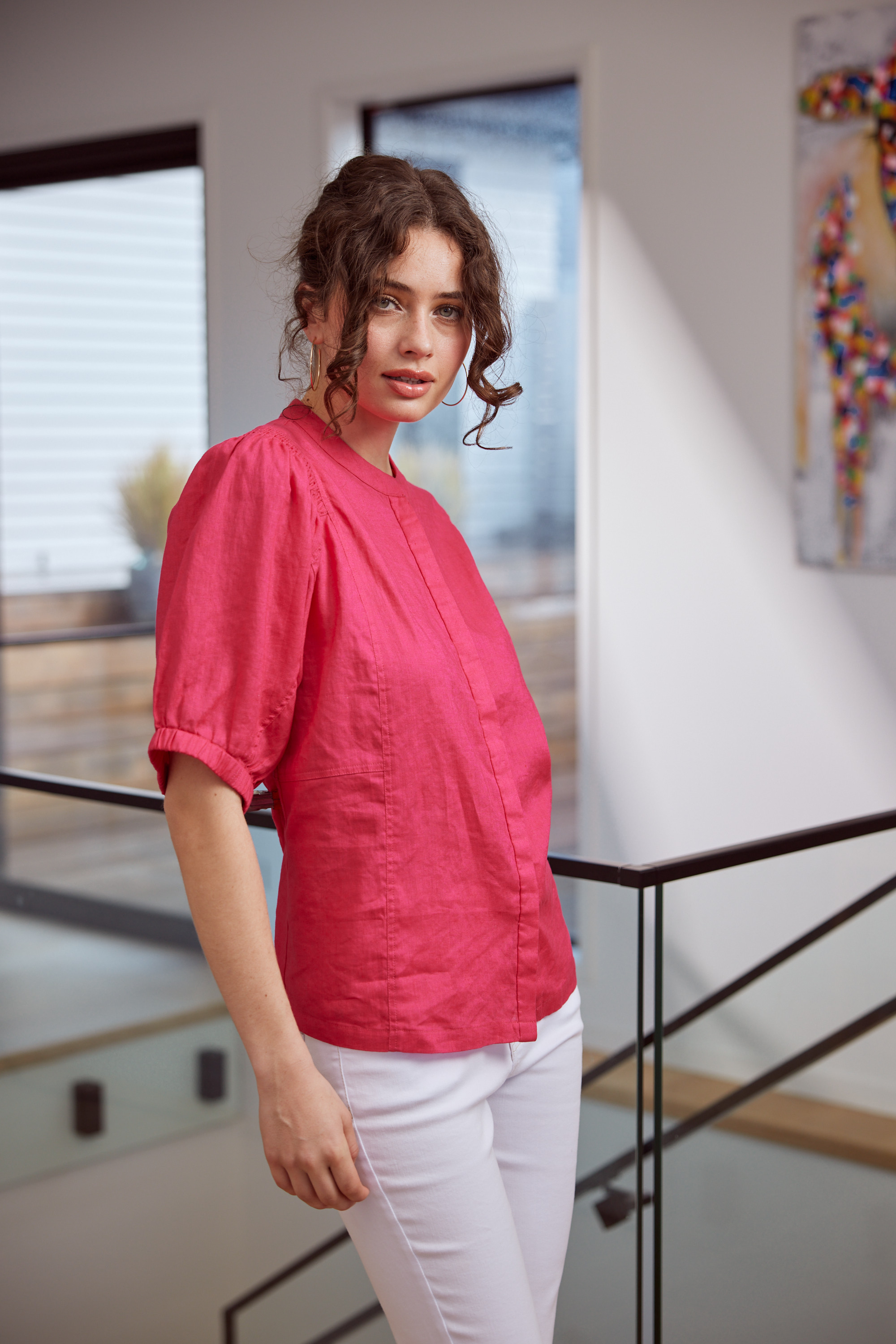 Vincent - ELATION LINEN SHIRT - Hartleys Fashion