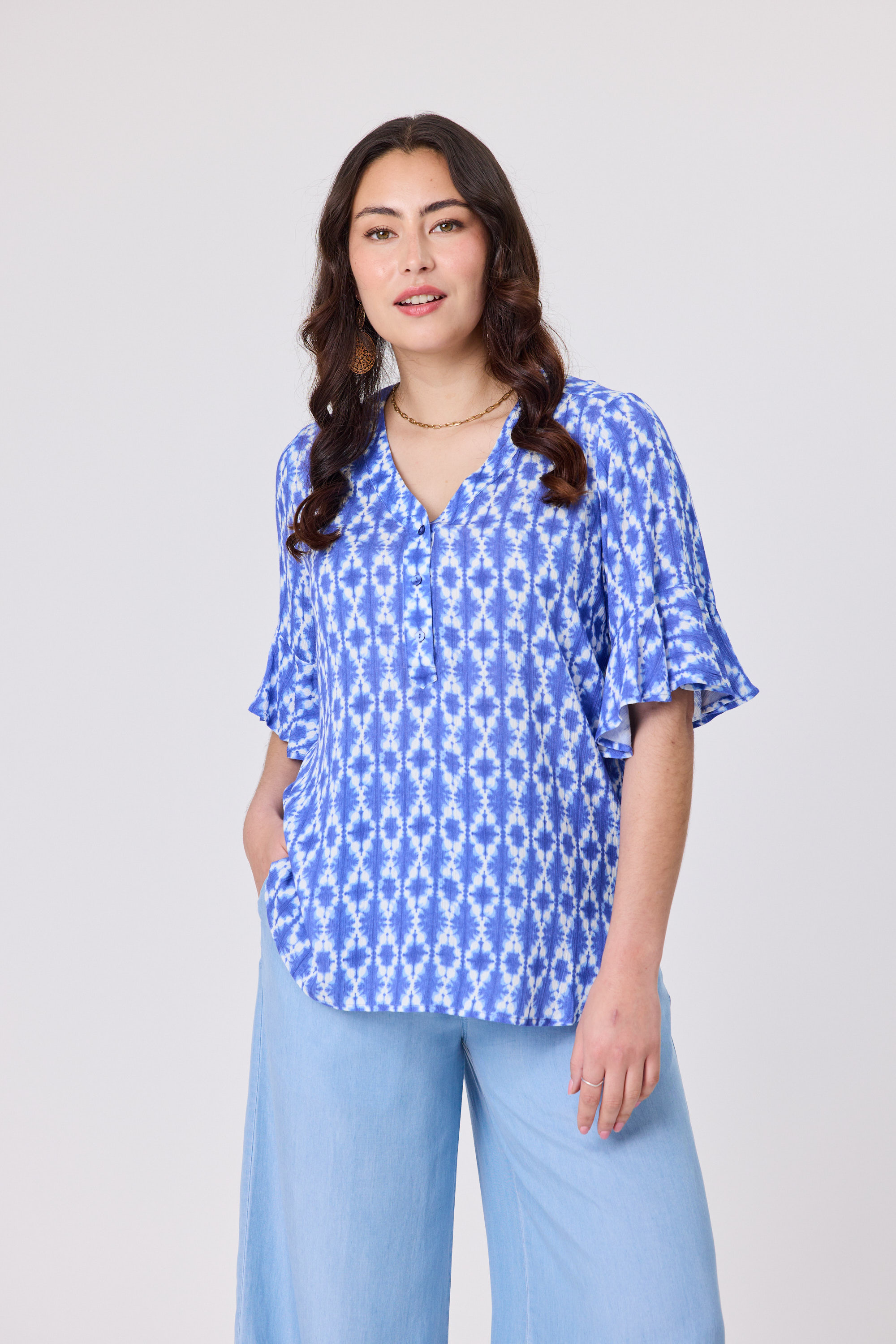 Svi_Imported - BATIK BLOUSE - Hartleys Fashion