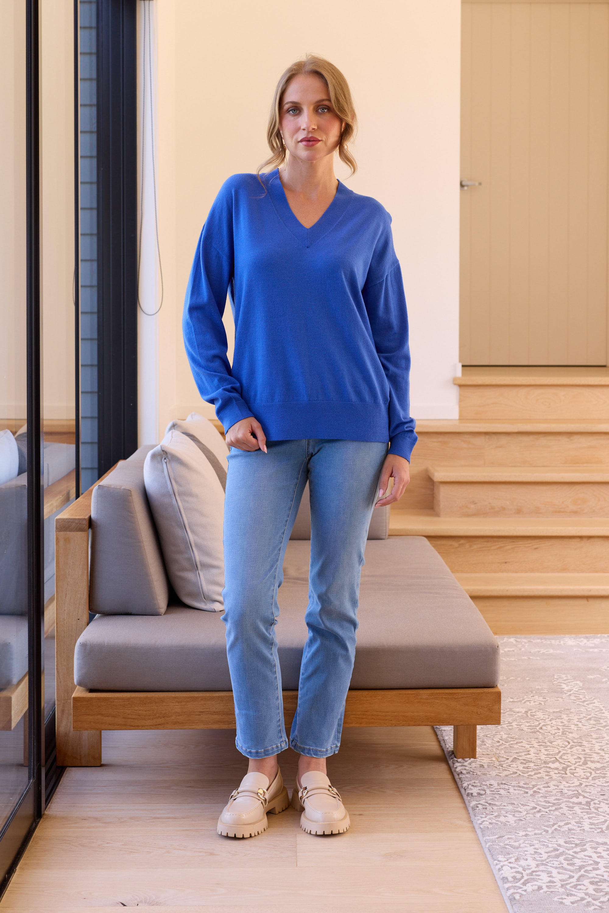 Knitwear - PIPPA MERINO KNIT - Hartleys Fashion