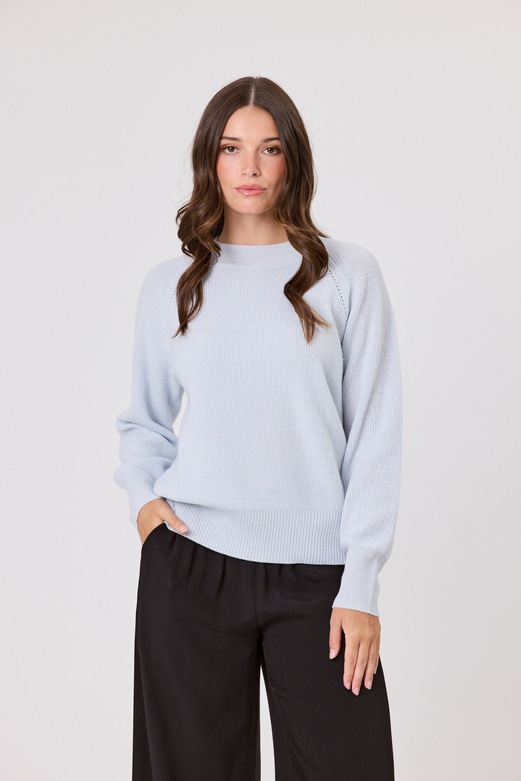 Knitwear - ROSIE CASHWOOL KNIT - Hartleys Fashion