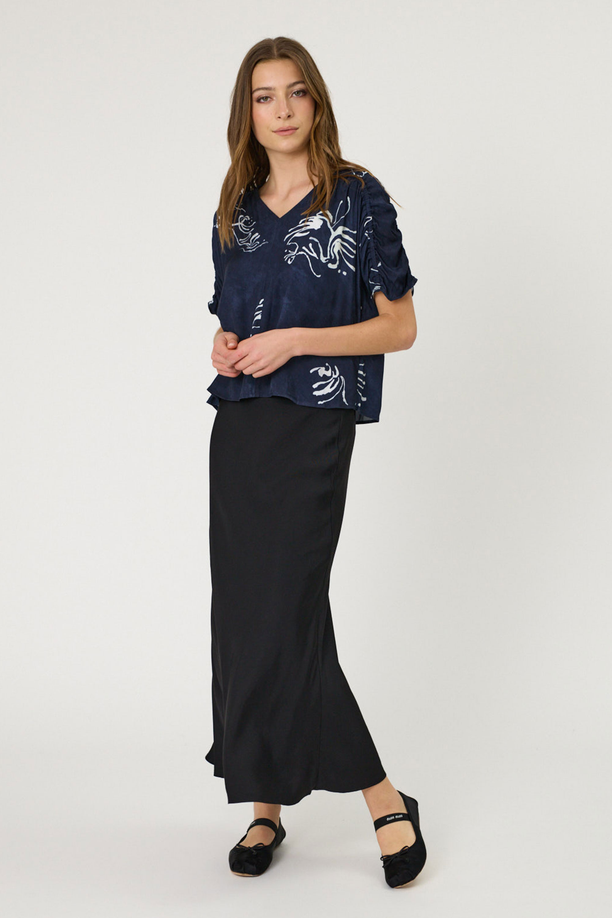 Tops And Tees - LEA TOP - Hartleys Fashion